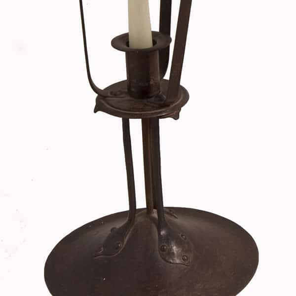 Copper candlesticks, by C.R.Ashbee - From Paul Reeves
